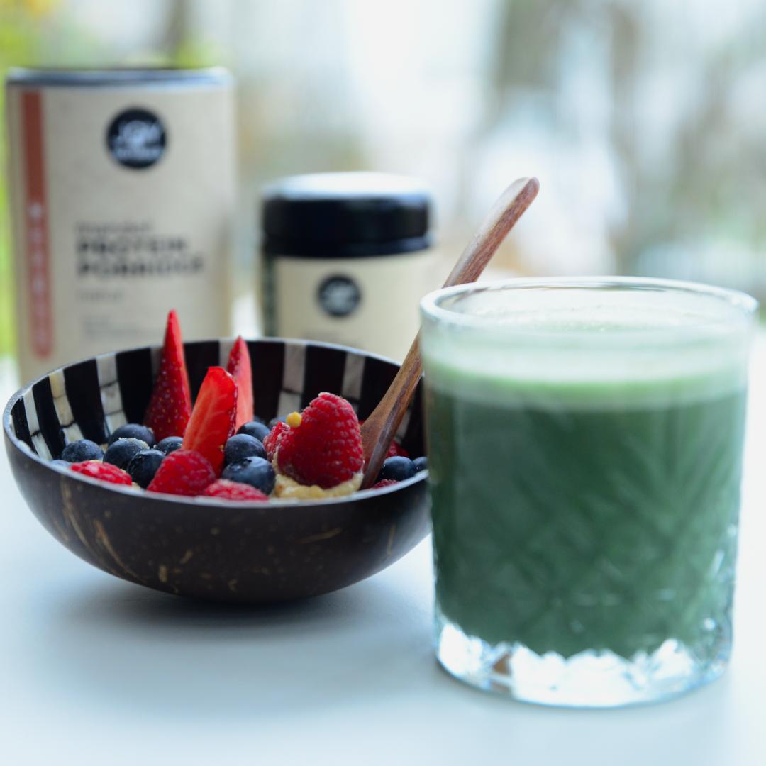 green:ANGEL - Das grüne Helfer Pulver mit Mikroalgen